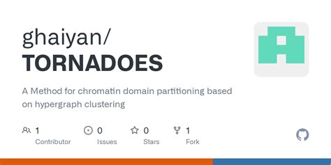 Github Ghaiyan Tornadoes A Method For Chromatin Domain Partitioning Based On Hypergraph
