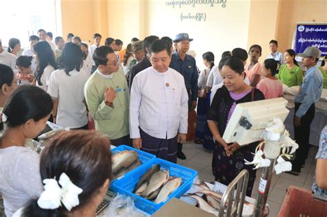 မွန်ပြည်နယ်ဝန်ကြီးချုပ် ဦးအောင်ကြည်သိန်း အစိုးရစက်မှုလက်မှုသိပ္ပံမော