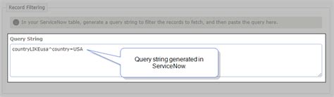 Set Up A Servicenow Table Data Source