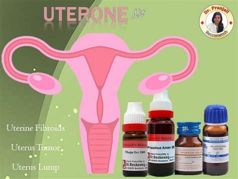 Buy Doctor Advice Homeopathy Uterone Kit For Uterine Fibroids Homeomart