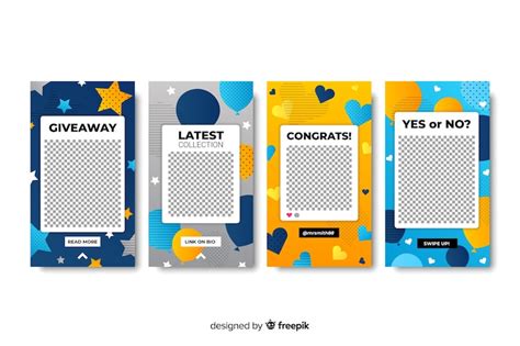 인스타그램 템플릿 이미지 Freepik에서 무료 다운로드