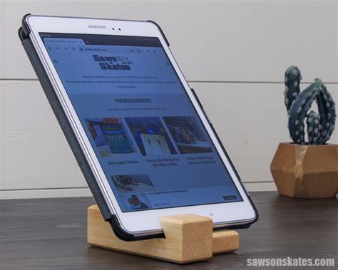 Diy Tablet Stand 1 Saws On Skates