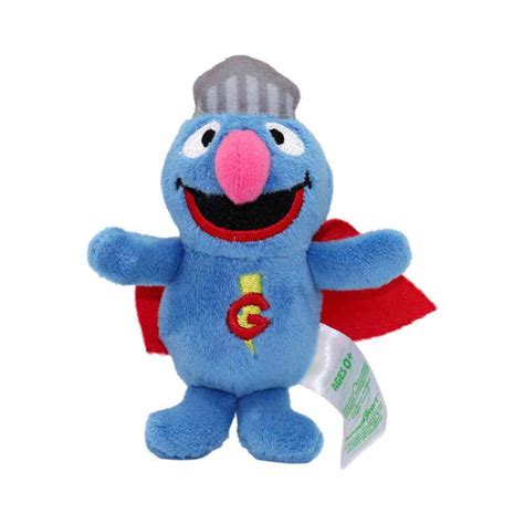 Sesame Street Micro Plush Super Grover Plush Toy T Au