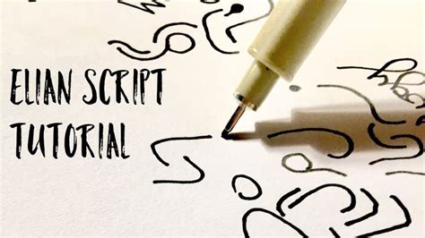 Til To Write In Elian Script A Cipher That Combines The Linearity Of Spelling With The Free Form Til To Write In Elian Script A Cipher That Combines The Linearity Of Spelling With The Free Form