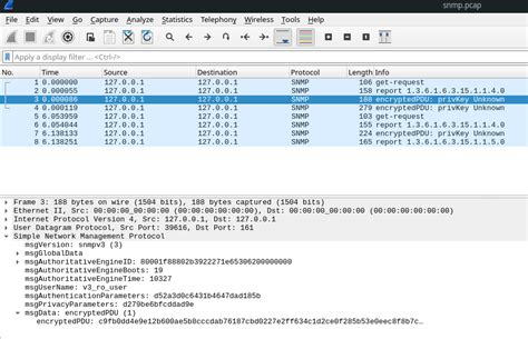 Snmpv3 Get Request Authorization Problem For Snmp4j Although Working