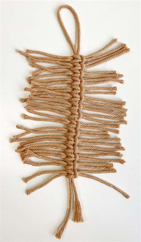 Simply Beautiful Macrame Feathers DIY Wall Hanging VickyMyersCreations