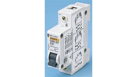20545 Interruptor Automático Estrecho 2p 10a Curva Tipo C Poder De Corte 10 Ka Rs