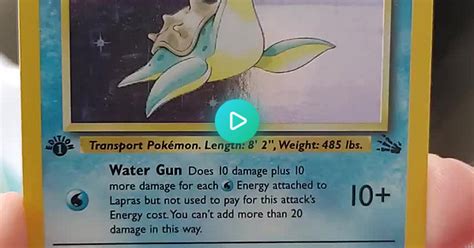 1st Edition Lapras Video Album On Imgur
