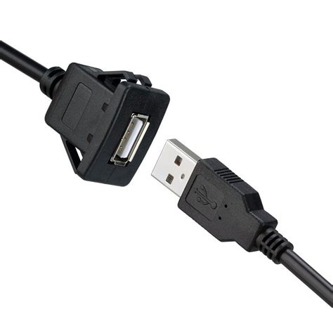 Usb20 Flush Mount Cable 1m2m Doublesingle Usb P Grandado