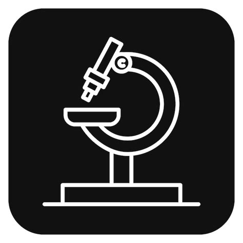 Premium Vector Microscope Vector Illustration