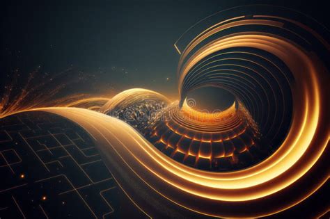 Generative Ai Illustration Of Abstract Trechnology Gadgets Conceptual Background Stock