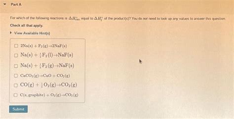The Standard Heat Of Formation Δhf∘ Is Defined As