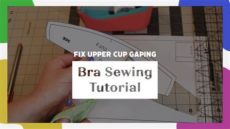 Fix Upper Cup Gaping When Sewing A Bra YouTube