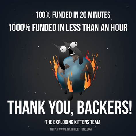 Exploding Kittens Kickstarter Becomes The Most Backed Project Of All