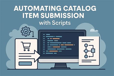 How To Submit A Servicenow Catalog Item Via Script