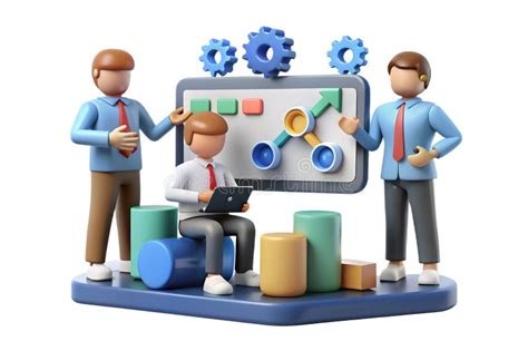 3d Ai Driven Event Planning Concept As A Candid Shot Of A Team Planning