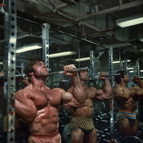 Free Intense Workout Session Image Gym Bodybuilders Lifting