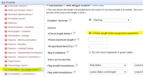 Apply Text Length Limits To Files Independent Of Segmentation Wordbee