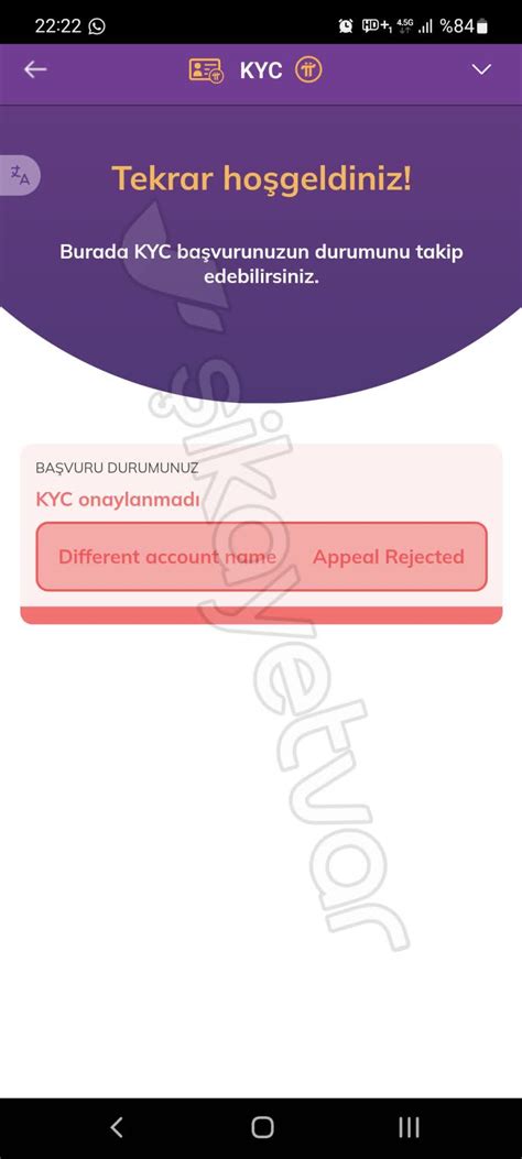pi network pi coin kyc doğrulama sorunu ve İtiraz reddi Şikayetvar