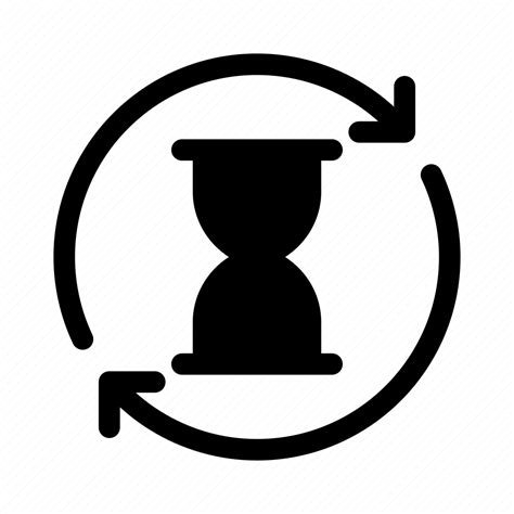 Waiting Hourglass Wait Clock Duration Icon Download On Iconfinder