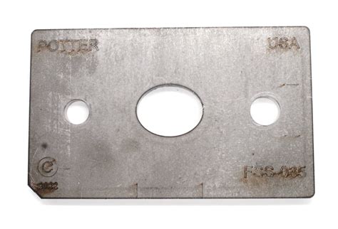 Potter Usa Fine Tools Fss Fast Stamping System Die Set Fss 035 Oval 1 1 8