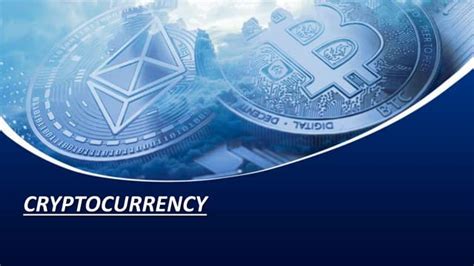 Cryptocurrency Presentation Pptx Internet Computing