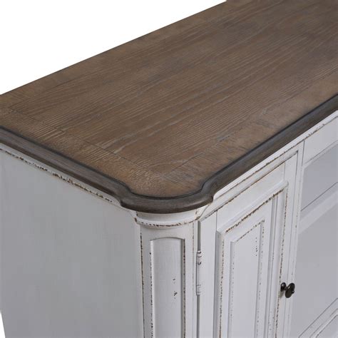 Magnolia Manor 82 Inch Tv Console Liberty Furniture Furniture Cart