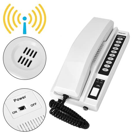 Telephone Intercom 433mhz Wireless Intercom System Grandado