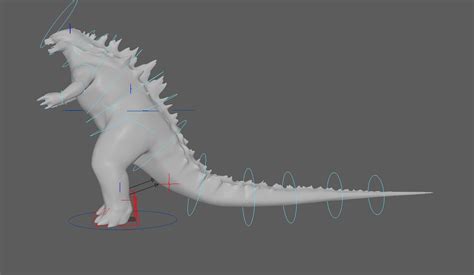 Godzilla Rig 3d Model Turbosquid 1708423