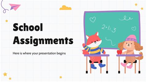 School Assignments Presentation