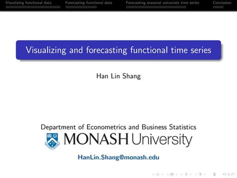 Visualizing Modeling And Forecasting Of Functional Time Series Pdf