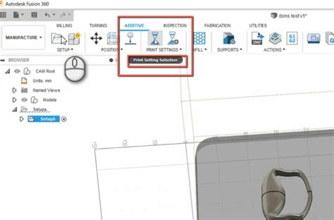 Fusion 360で「追加の3dプリントプレビュー」を実行すると、cadモデル上に不要なフィーチャが追加で表示されるのはなぜですか