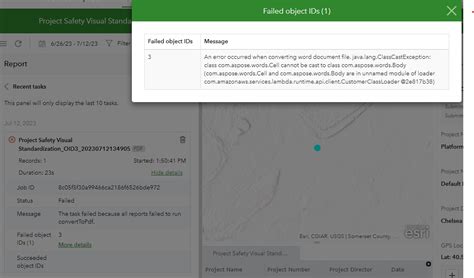 Error Generating Pdf Report Esri Community