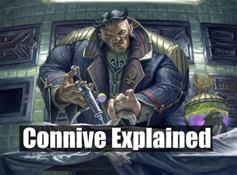 Mtg Connive How It Works And What It Does Blue Monkey Gaming