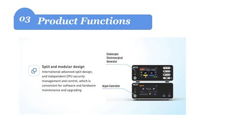 Argon Gas Cut And Plasma Coagulation High Frequency Electrosurgical