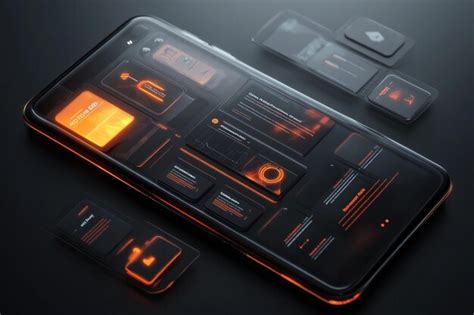 Glassmorphism Travel App Interface With Floating G Premium Ai Generated Image