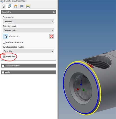 Solved Inventor Hsm 2019 4th Axis Swarf Chamfer Autodesk Community
