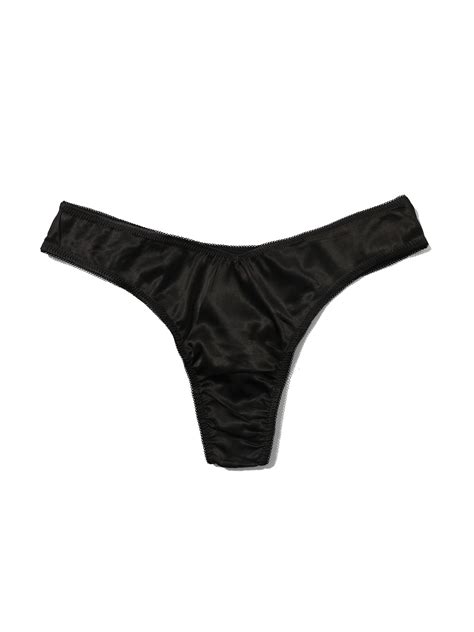 Andoh Dark And Dangerous High Cut Thong Black Sale Hanky Hanky Panky