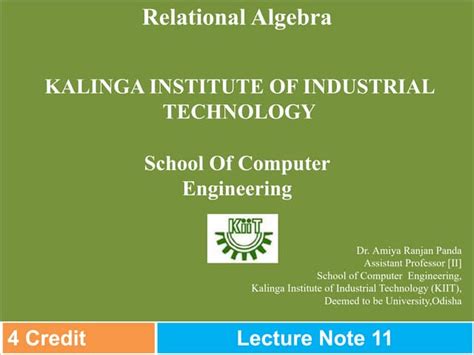 Dbms 11 Relational Algebra Pdf Databases Computer Software And