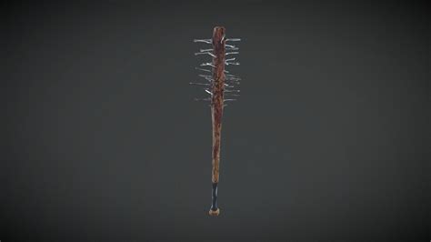 Zombie Apocalypse Beseball Bat Weapon 3d Model By Sketchfam