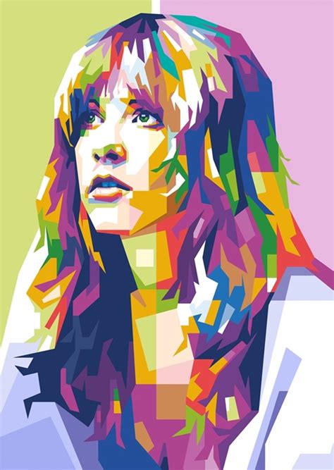 Stevie Nicks Pop Art Posters And Prints By Ernando Febrian Putra Printler