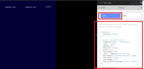 How To Add A Dropdown Menu In Cargo Site Cargo Site Tutorials
