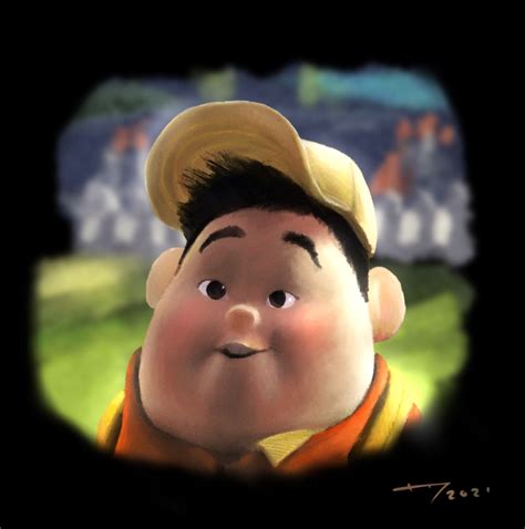 Artstation Study Of Russell From Pixars Up