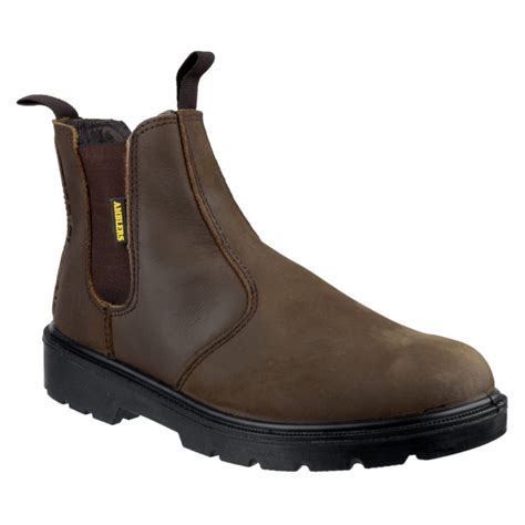 Amblers Safety Fs128 Hardwearing Pull On Safety Dealer Boot Range