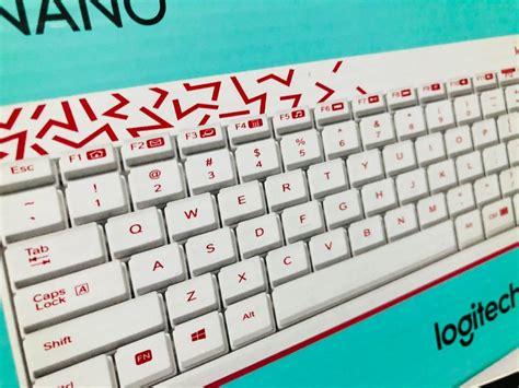 Logitech Mk240 Nano Wireless Keyboard Mouse Combo White Computers