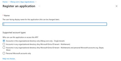 integrate azure ad with liferay dxp using openid connect liferay learn
