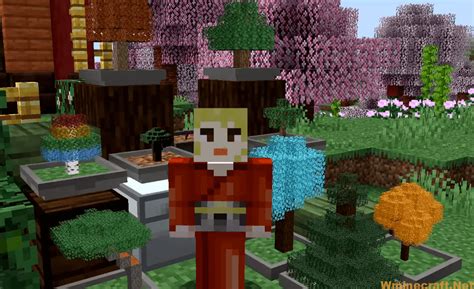 Bonsai Trees Mod 1 18 2 1 15 2 Adds Potting Blocks To Grow Unique Trees In Minecraft