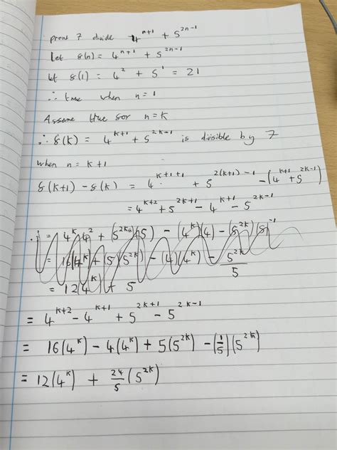 Discrete Mathematics Proof By Induction Divisibility By 7
