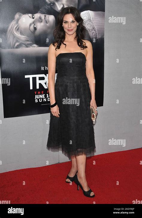 Michelle Forbes True Blood Season 2 Premiere At The Paramount