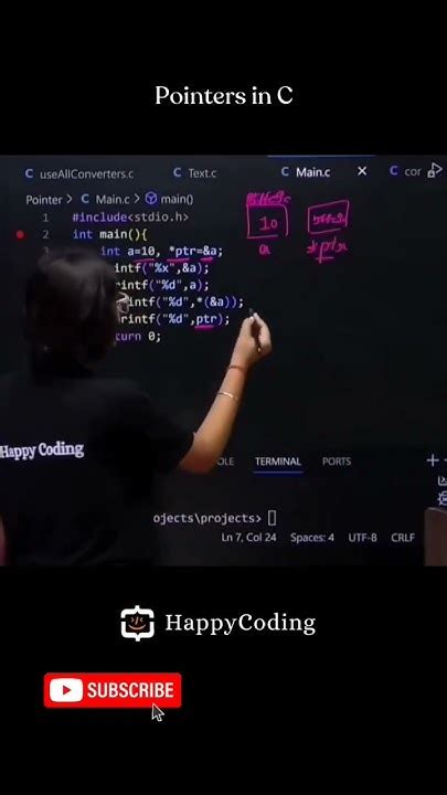 Day 6 Pointers In C Solve Quiz 🚀 Prishu Ccode
